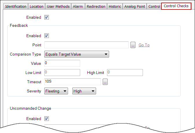 Core Point Configuration Guide Configuring Control Checks Settings